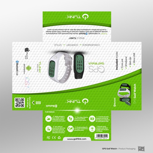Designs | Create modern product packaging for GPS Golf Watch | Product ...