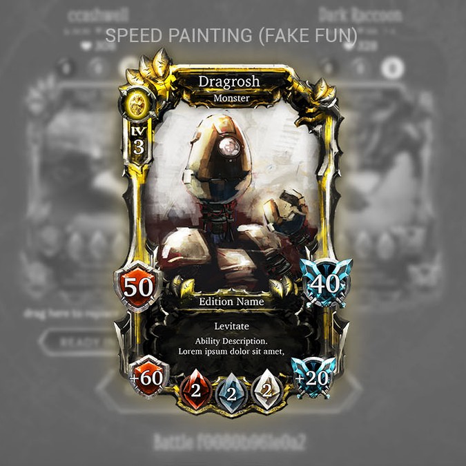 Game Redesign - Stage 1 (Trading Card Design) | Illustration or ...