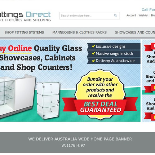 Help Shopfittings Direct Increase Sales! With an award winning banner ...
