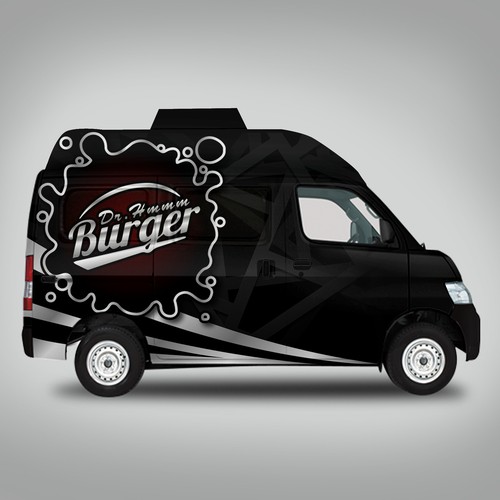 create unique.trendy wrap design for our burger truck | Car, truck or ...