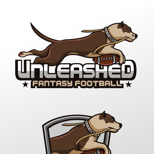 Create sports logo with a dog off its leash | Logo design contest