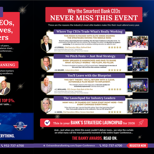 Designs | Design a Sophisticated Banking Conference Brochure That ...