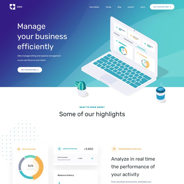 Create and innovative, young and well-structured website for growing e ...