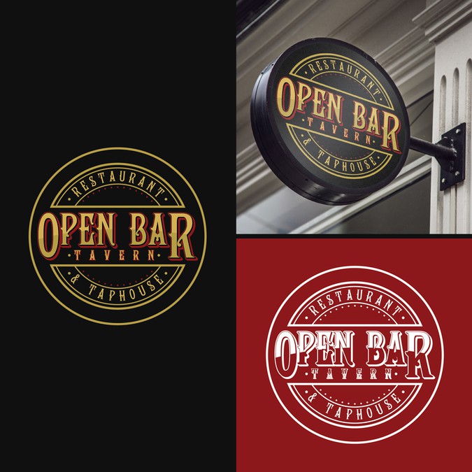 Open Bar Tavern - Self serve craft beer and wine restaurant | Logo ...