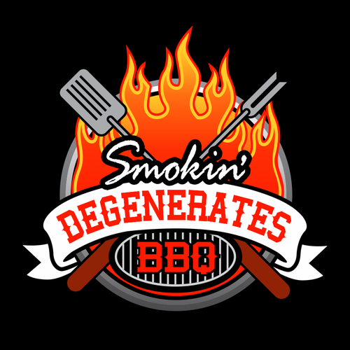 Create a cool hip logo for our competitive BBQ team | Logo design contest