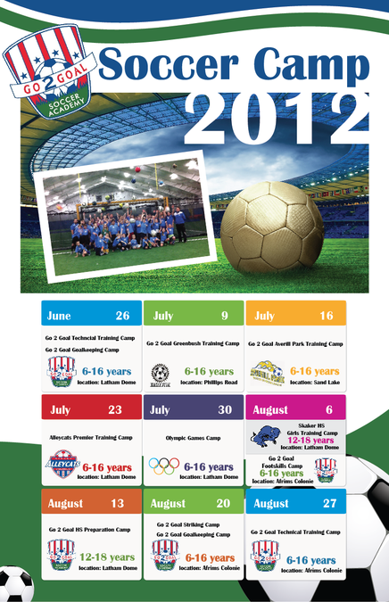 Create a Soccer Camp Poster for Afrim's Sports | Signage contest
