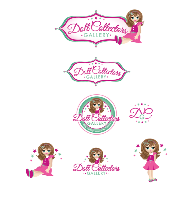 logo for Doll Collectors Gallery | Logo design contest
