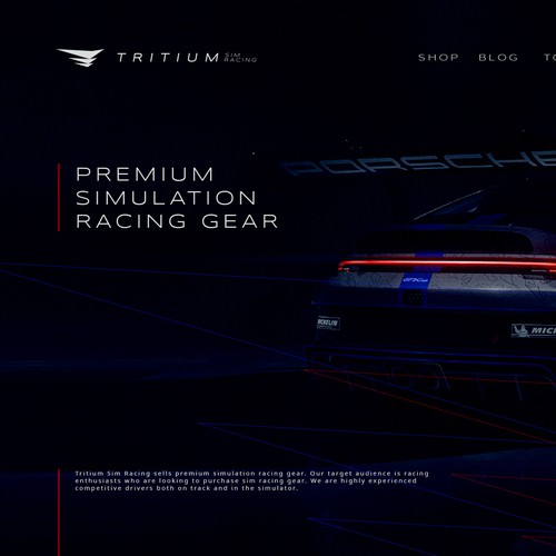 Designs | Tritium Sim Racing Logo Design Contest | Logo design contest