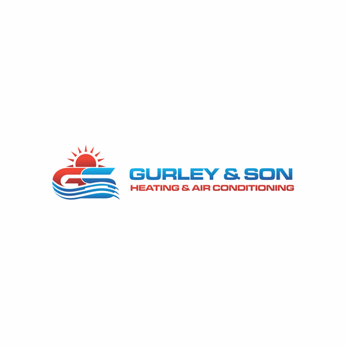 Design a logo for Gurley & Son Heating & Air Conditioning | Logo design ...