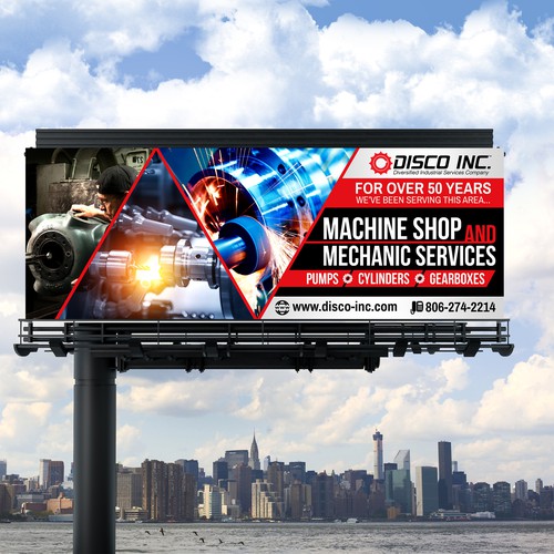 Industrial Service Company needs a GREAT billboard to woo Refinery ...
