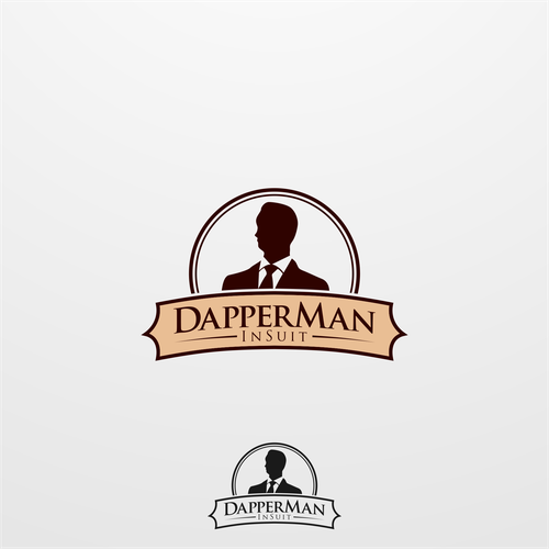 Dapper Men In Suit | Logo design contest