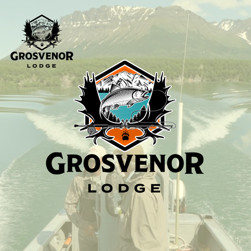 Designs | Logo Design for Remote Alaskan Fishing Lodge | Logo design ...