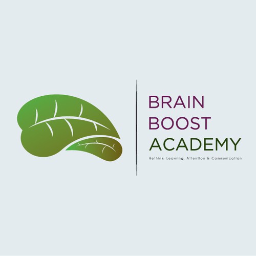 LOGO: BRAIN BOOST ACADEMY-- WARM & PROFESSIONAL BRAIN LOGO | Logo ...