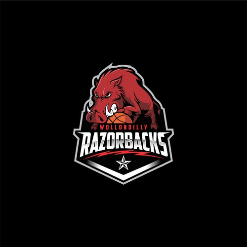 Razorbacks Basketball Logo | Logo design contest