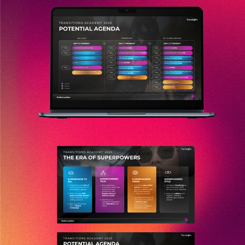 Designs | Transitions Academy 2024 Superpowered Theme Ideas | Other ...