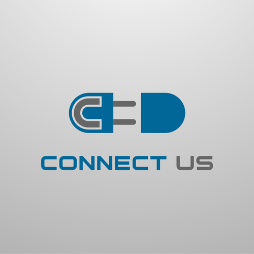 Connecting the dots with a Connect Us logo | Logo design contest