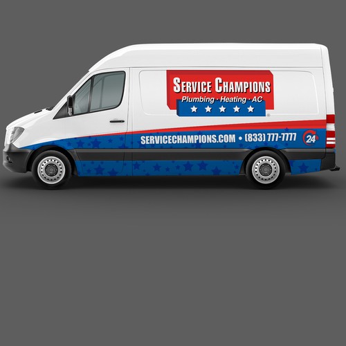 Designs | Van Wrap For Service Company | Car, truck or van wrap contest