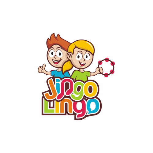 Create a logo for a kids class - Jingo Lingo | Logo design contest