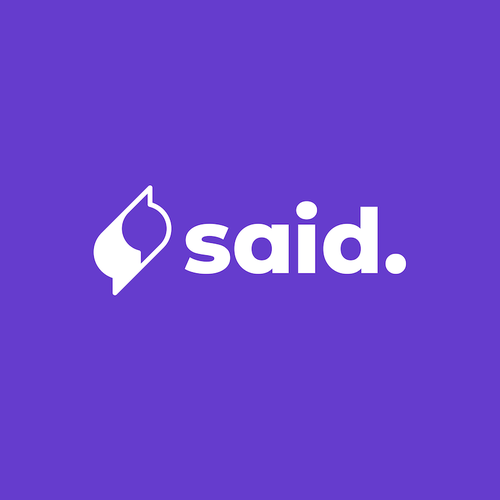 Designs | “said.” Global chat application | Logo design contest