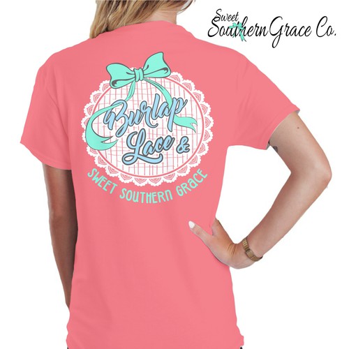 Create a southern inspired t-shirt design for Sweet Southern Grace Co ...