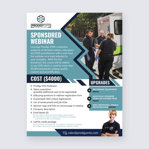 Designs | Sponsorship Prospectus One-pager | Other business or ...
