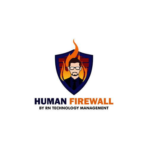 Network Security "Human Firewall" Logo | Logo design contest