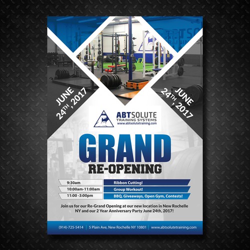 Exciting Re-Grand Opening flyer/postcard! | Postcard, flyer or print ...