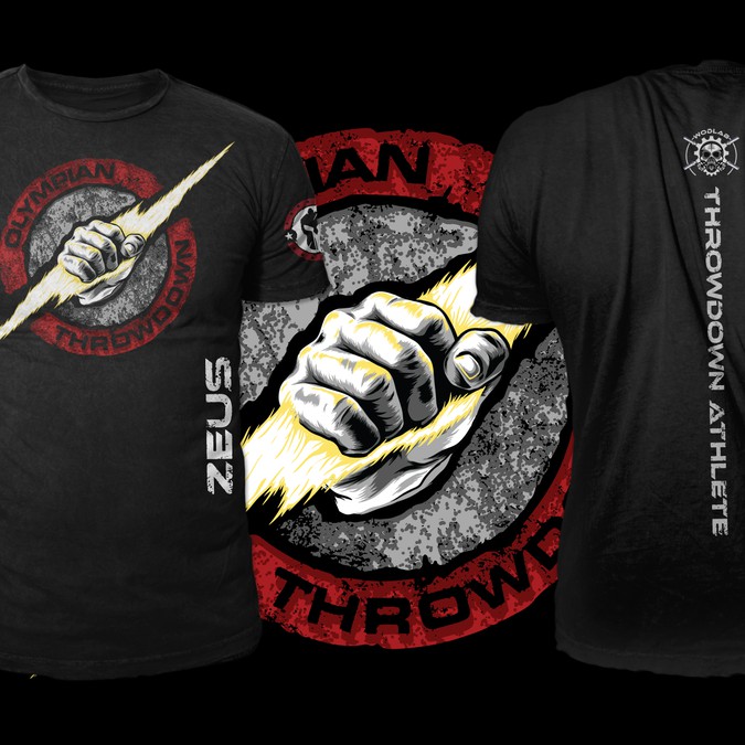 Olympian Throwdown - Zeus T-Shirt | T-shirt contest