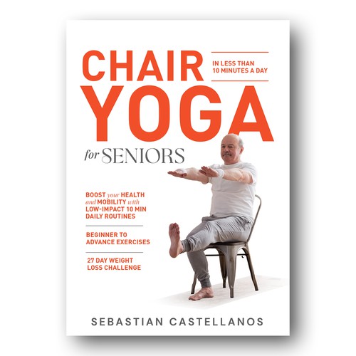 Designs | Chair Yoga book cover | Book cover contest