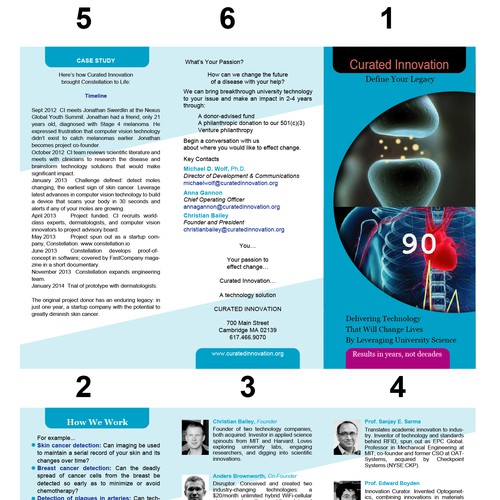 Designs | Create a brochure for an innovation lab that delivers ...