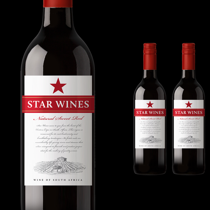 Star wine Brand | Product label contest