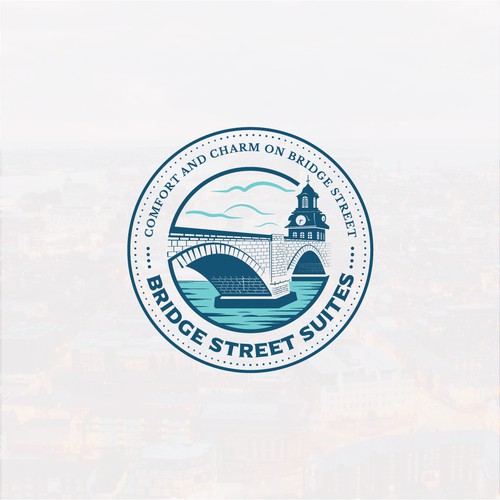 Designs | Design Bridge Street Suites logo with the iconic keystone ...
