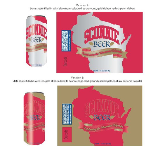 "Sconnie" Beer Can Design | Print or packaging design contest