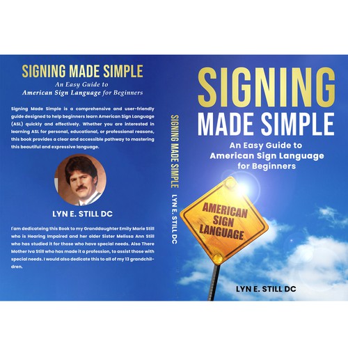 Designs | Illustration to appeal to Beginners of ASL | Book cover contest