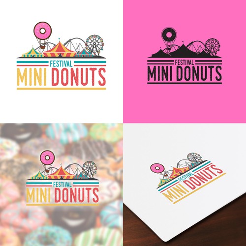 Designs | We need logo for mini donuts shop | Logo design contest