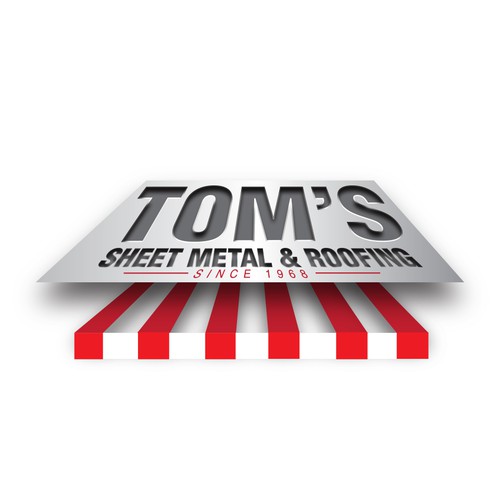 Tom's Sheet Metal & Roofing needs modern, emblem style logo | Logo ...