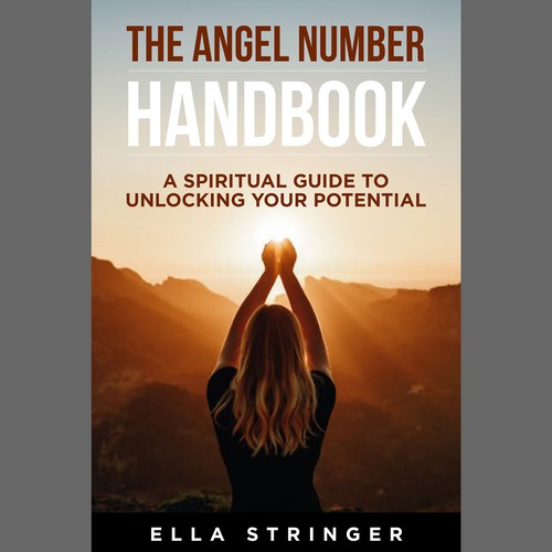 Designs | Ebook cover for book on angel numbers | Book cover contest