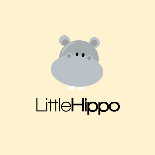 Design a playful and cute hippo logo for Little Hippo! | Logo design ...