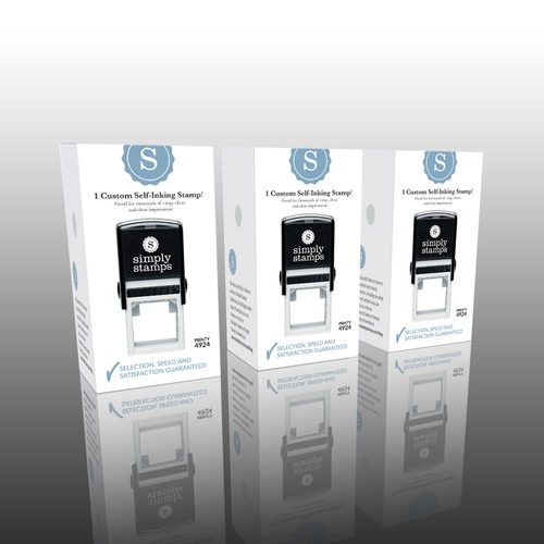 Simply Stamps Branded Packaging Design | Product packaging contest