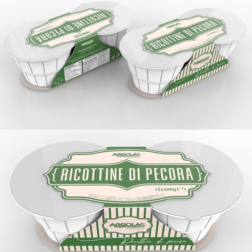 Designs | Original ricotta box | Product packaging contest
