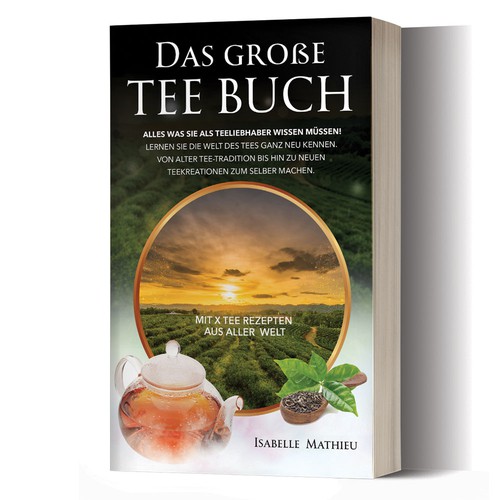 Designs | Tea Book Cover | Book cover contest