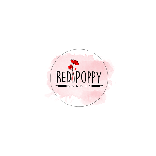 Red Poppy - Design a fun, modern logo for a bakery | Logo design contest