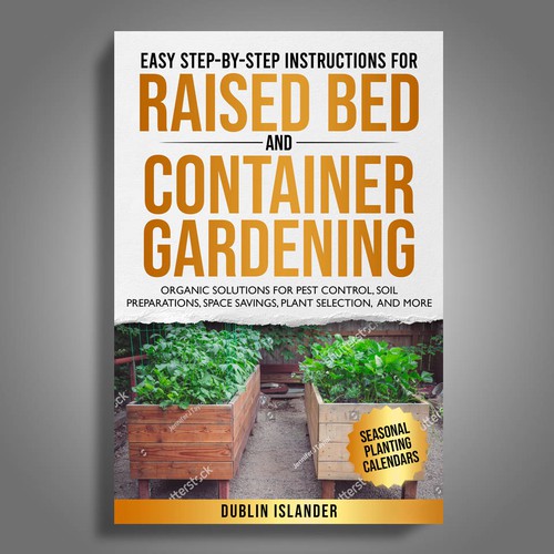 Designs | Design a book cover for Raised Bed and Container Gardening ...