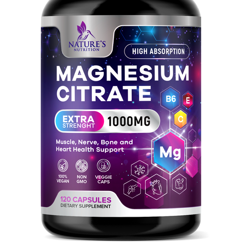 Designs | Premium Magnesium Citrate Design needed for Nature's ...