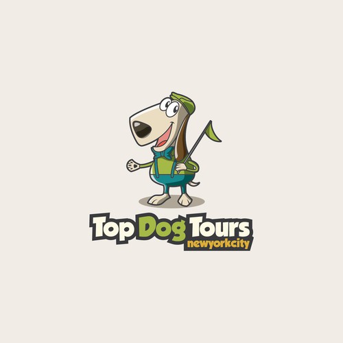 Create a fun cartoony logo/mascot for New York City tour company ...
