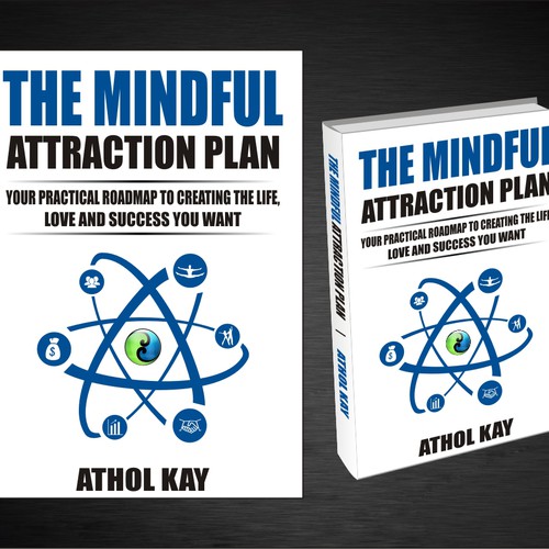 Mindful Attraction Plan needs a new book or magazine cover | Book cover ...