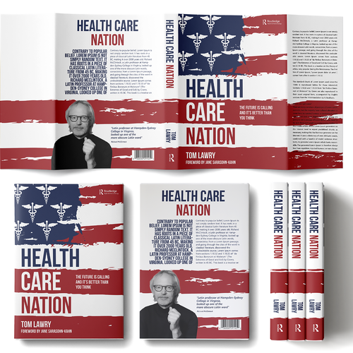 Designs | Book cover for book that will change healthcare | Book cover ...