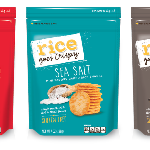 Rice Goes Crispy | Product packaging contest