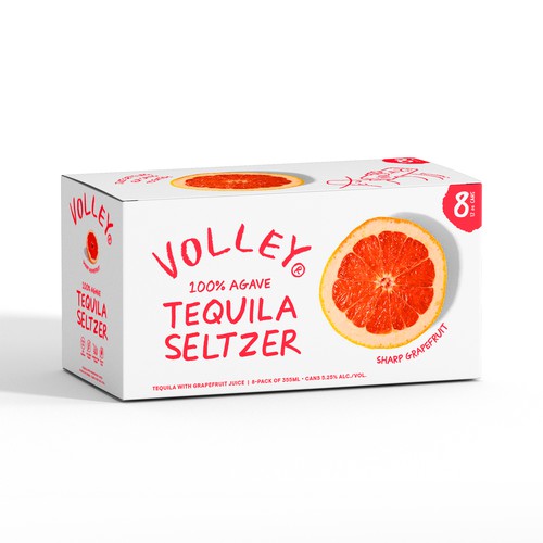 Designs | Design an 8 pack for a premium tequila seltzer brand ...