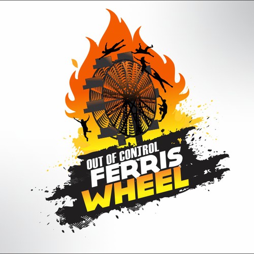 Out of control ferris wheel! | Logo design contest